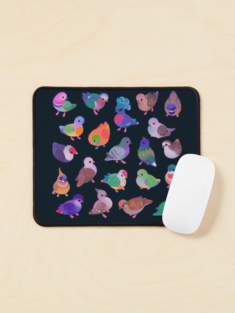 "Wild pigeon" Mouse Pad for Sale by pikaole | Redbubble