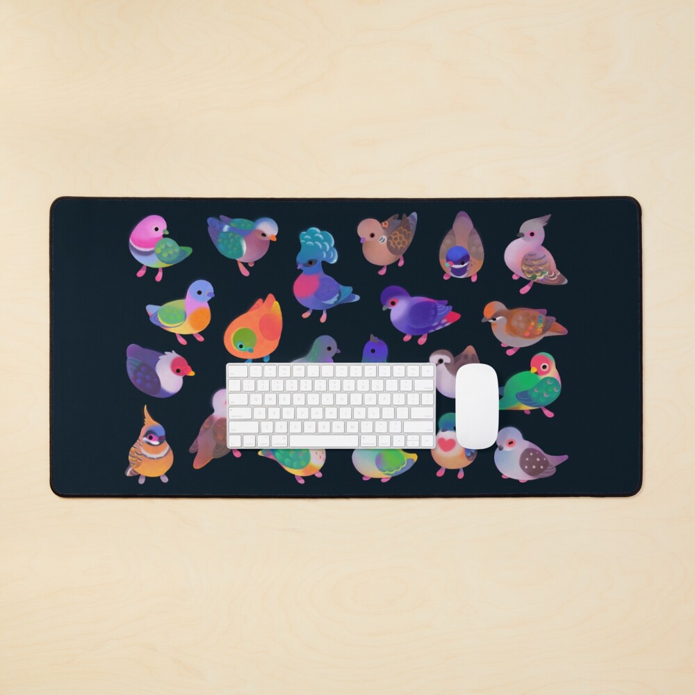 "Wild pigeon" Mouse Pad for Sale by pikaole | Redbubble