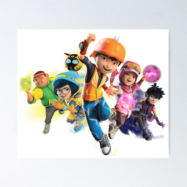"BoBoiBoy friends – Squad bo boi boy" Poster for Sale by Parkid-s ...