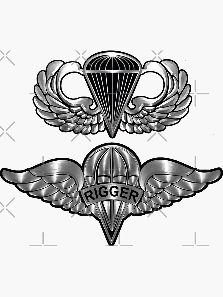 "Parachute Rigger-Amazing Airborne Soldiers " Sticker for Sale by ...