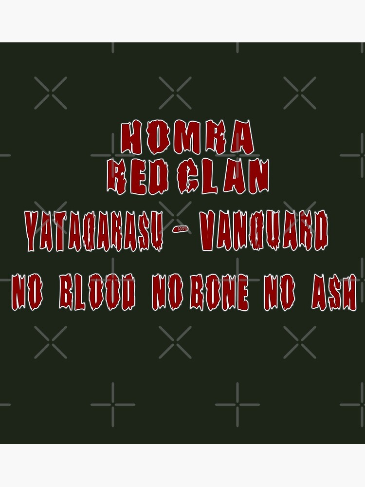 "Homra (Red Clan): Yatagarasu " Poster for Sale by LetsGetGEEKY ...