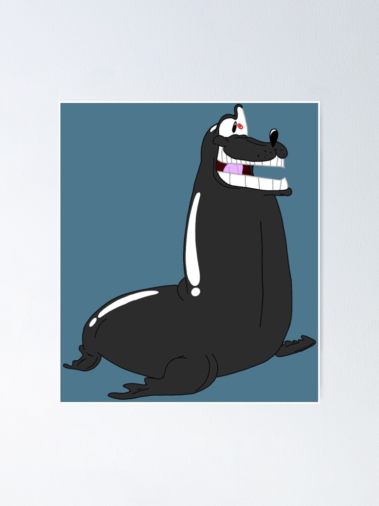 "Goofy Seal" Poster for Sale by CoolKidsTable | Redbubble