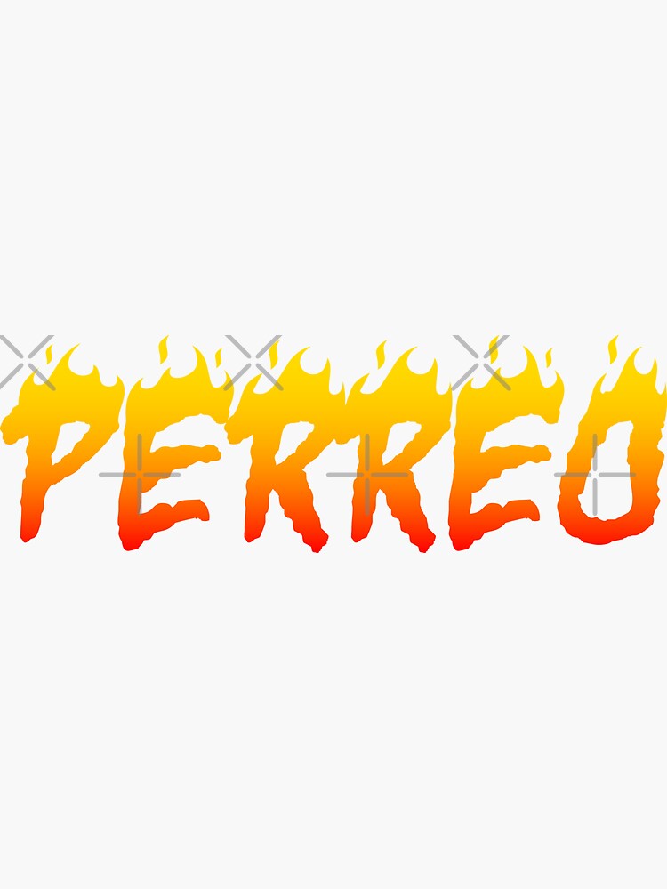 "Perreo" Sticker by Liomal | Redbubble