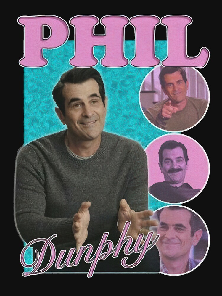 "10mb Vintage Phil Dunphy Homage Bootleg, Phil Dunphy " T-shirt for ...