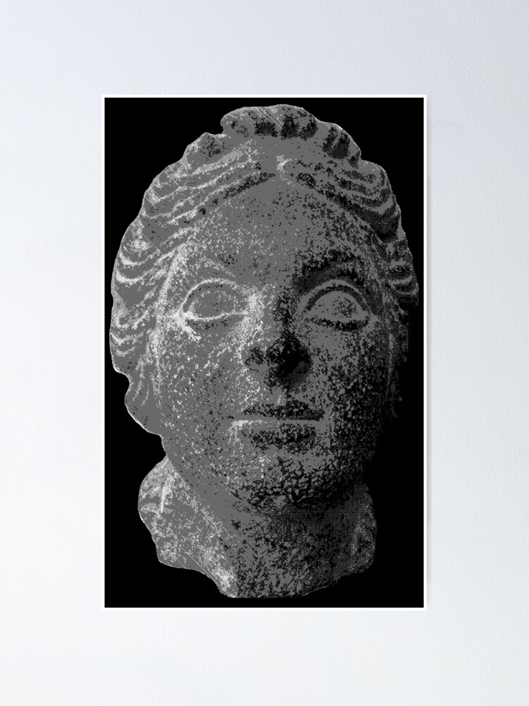 "Creepy Head of a Woman from a Roman Empire Statue circa 1st to 2nd ...
