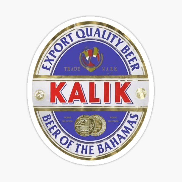 "Kalik - Drink Beer Logo Classic . Essential " Sticker for Sale by ...