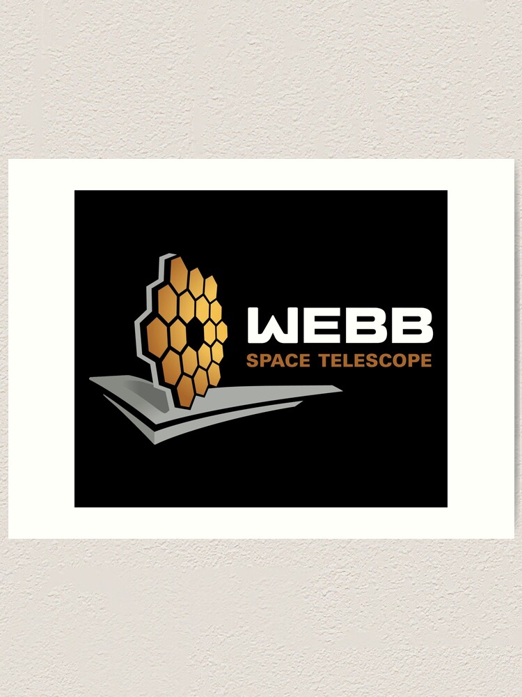 "James Webb Space Telescope Logo" Art Print by AllAboutSpace | Redbubble