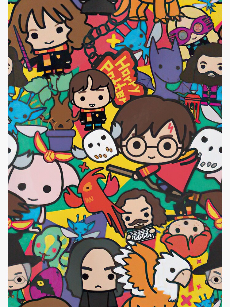 "HP Pattern" Sticker by EthanAllen76 | Redbubble