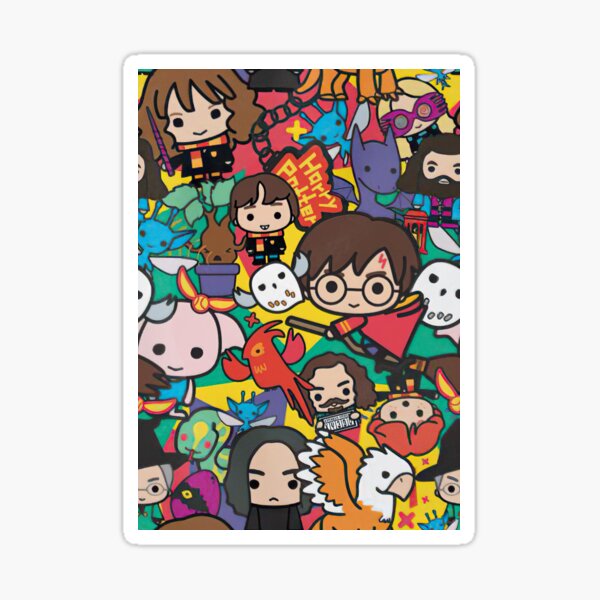 "HP Pattern" Sticker by EthanAllen76 | Redbubble