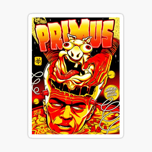 "Primus Band - Poster Band Classic" Sticker for Sale by JillNewman ...