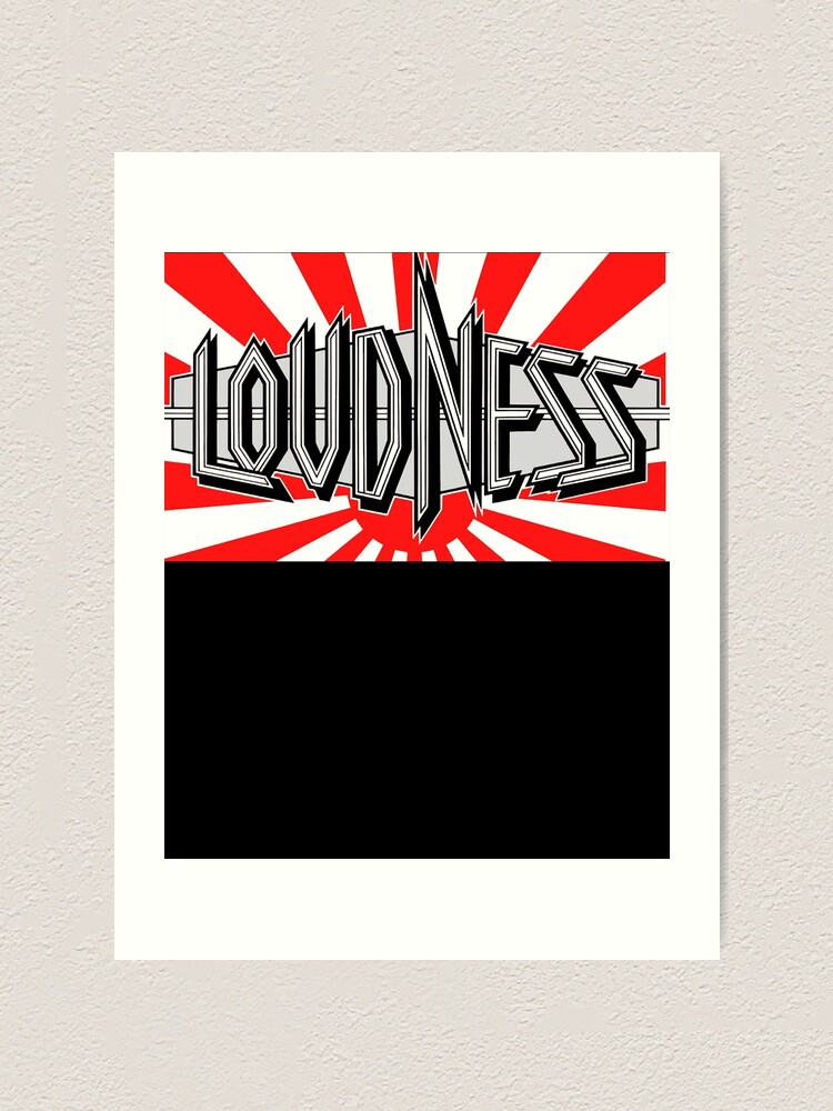 "Loudness Band - Logo " Art Print for Sale by travihowel | Redbubble