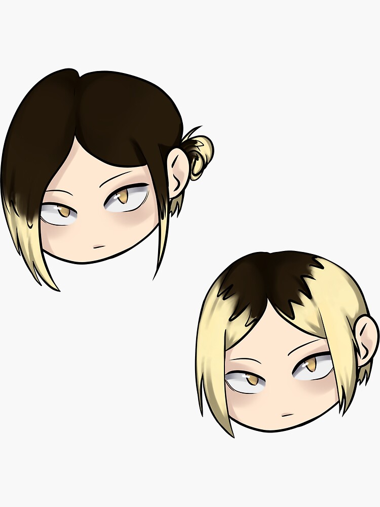 "Chibi Kenma Kozume + time skip version" Sticker for Sale by Primarys ...