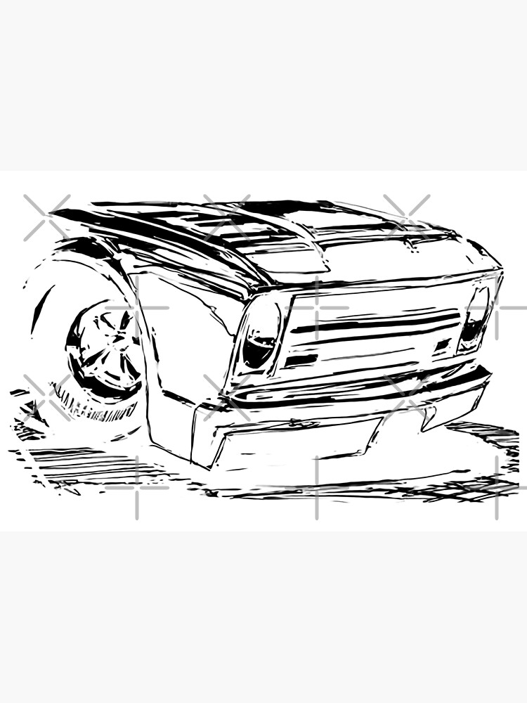 "Classic, C10, For, Chevy, Hand, Drawn, 1968, Classic, For, Chevy, C10 ...
