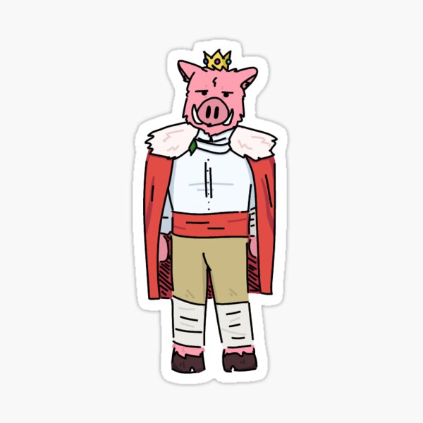 "Technoblade sticker " Sticker by Fane-Items | Redbubble