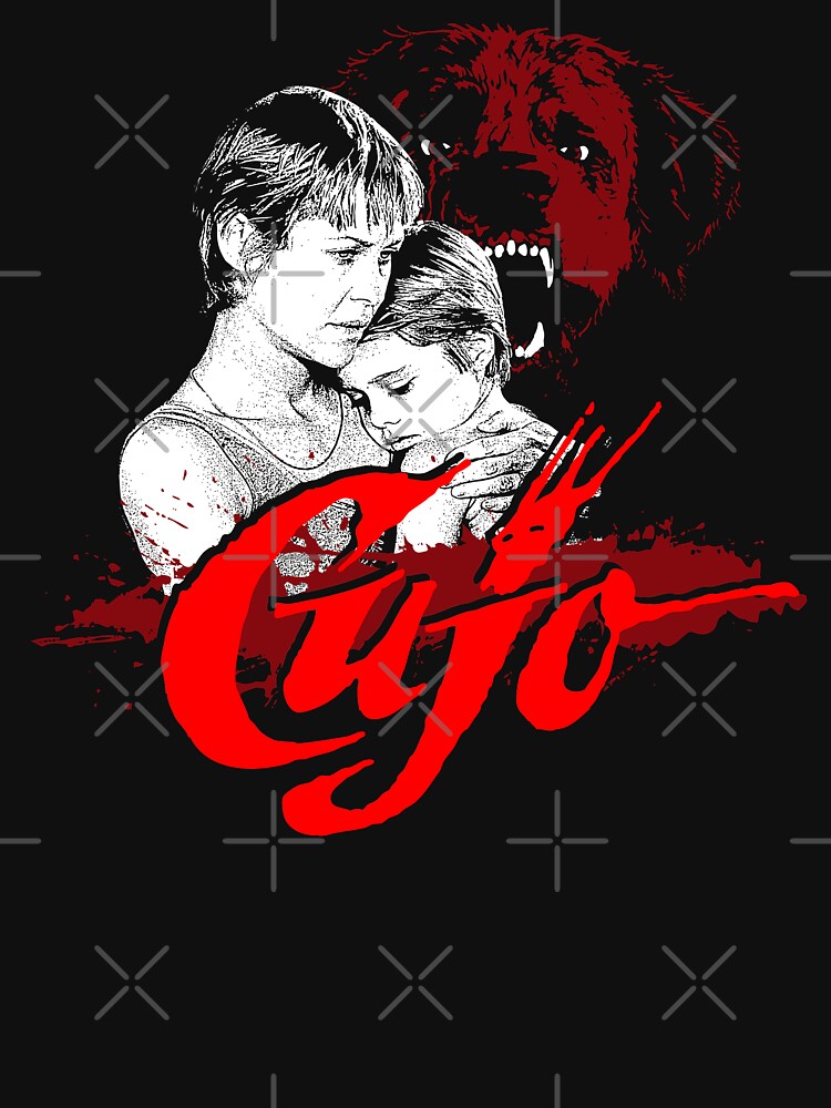 "CUJO [dog donna tad]" Essential T-Shirt for Sale by DCdesign | Redbubble