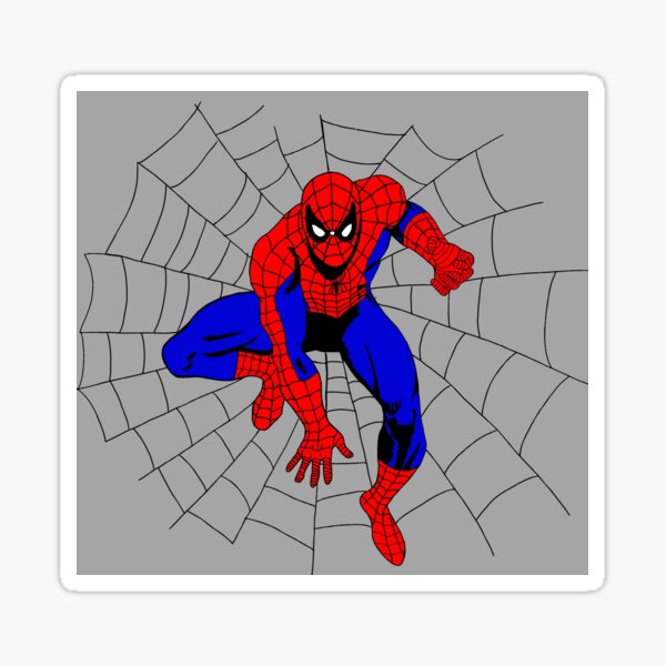 "Web Slinger " Sticker by Electrichoney19 | Redbubble