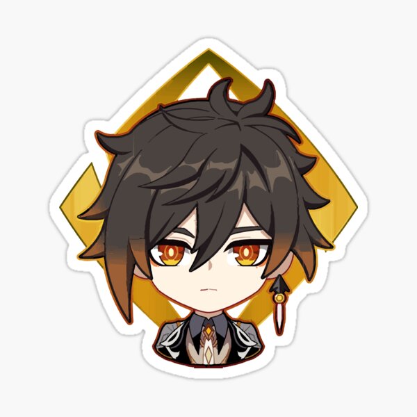 "Zhongli Morax - Genshin Impact" Sticker for Sale by PatrickStephns ...