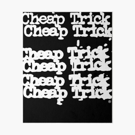 "Cheap Trick Logo " Art Board Print by perkinsjaim | Redbubble