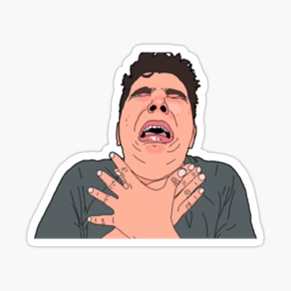 Pegatina «Camiseta premium de cuello ancho nikocado avocado cry meme ...