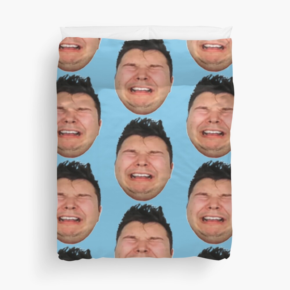 "Nikocado Avocado Crying Gay Meme " Duvet Cover by PIXELFACTION | Redbubble