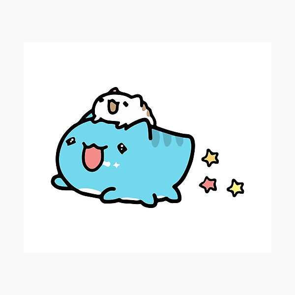 Lámina fotográfica «Bugcat Capoo, gato insecto, gato feliz» de dev ...