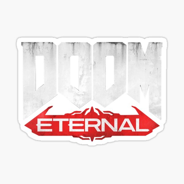 "Doom Eternal Logo Classic" Sticker for Sale by JeffDelbianco1 | Redbubble