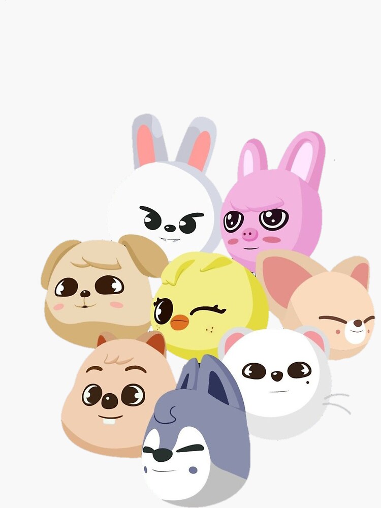 "SKZOO" Sticker by STICKO3O | Redbubble