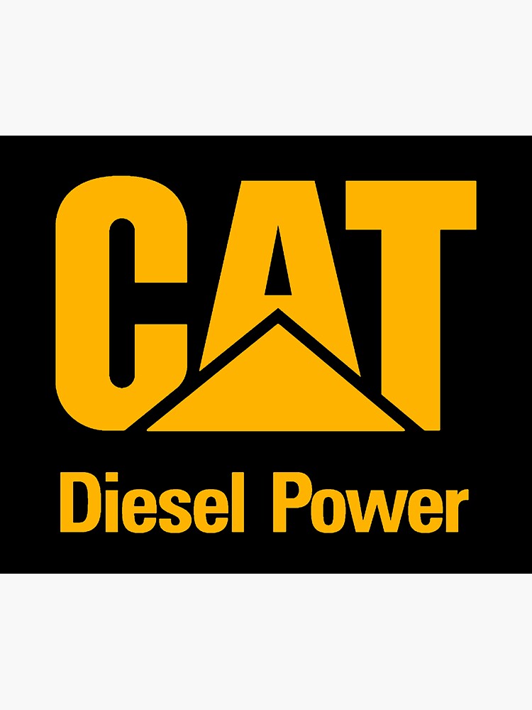 "CAT DIESEL POWER STICKER-LOGO" Sticker for Sale by LyleSarne79 | Redbubble