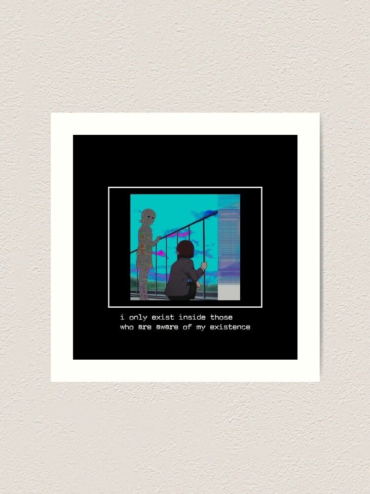 "Serial Experiments Lain " Art Print for Sale by karlawaifu | Redbubble