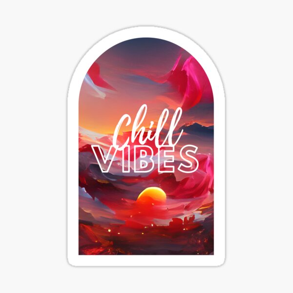 "Amazing Ruby Red Sunset" Sticker by RedEazy | Redbubble