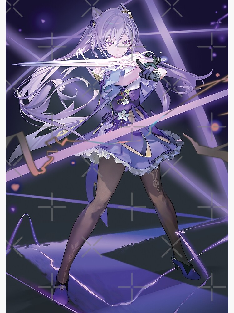 "Keqing Genshin Impact " Poster by willybatlong | Redbubble