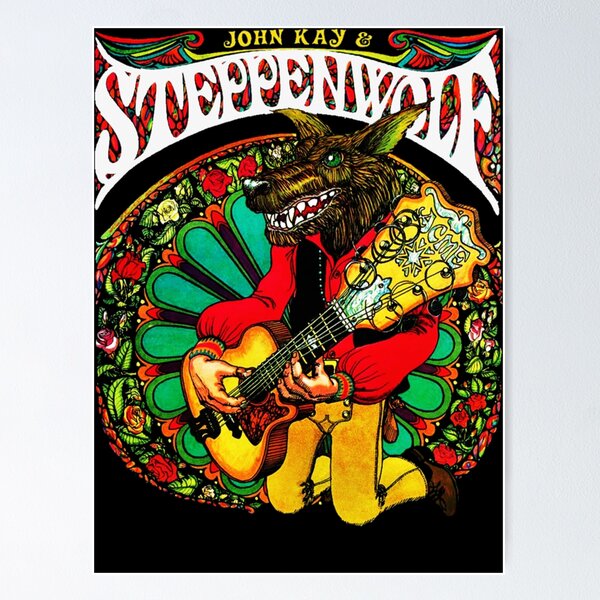 "steppenwolf actres band rock 90art Essential" Poster for Sale by ...