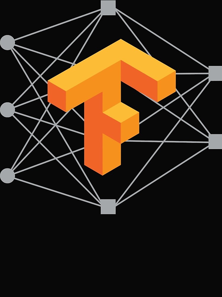 Póster «Camiseta esencial de la red neuronal TensorFlow.png» de ...