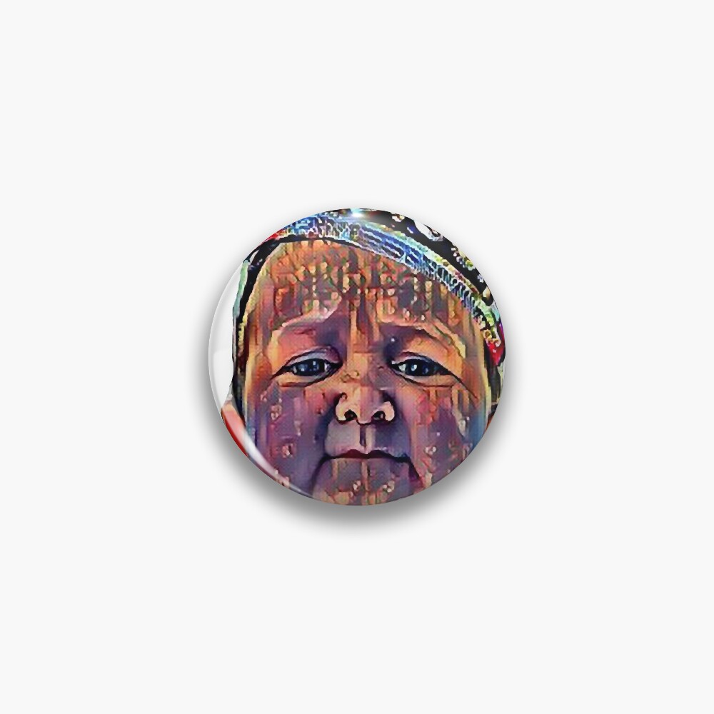 "Hasbulla - Hasbulla Funny Crown Parody" Pin for Sale by JoshuaFarns ...