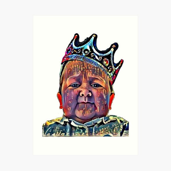 "Hasbulla - Hasbulla Funny Crown Parody" Art Print for Sale by ...