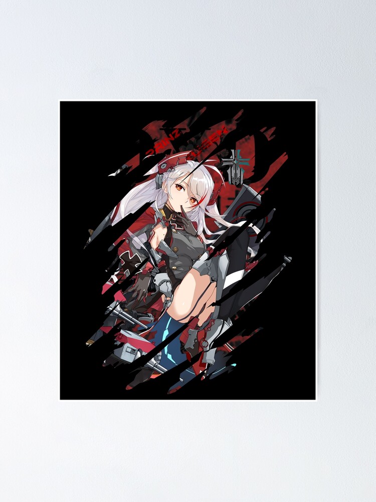 Prinz Eugen Azur Lane Poster For Sale By Bluecat200000 Redbubble