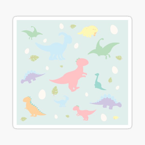 "Dinosaur Egg Pack" Sticker for Sale by IstoriaDesign | Redbubble