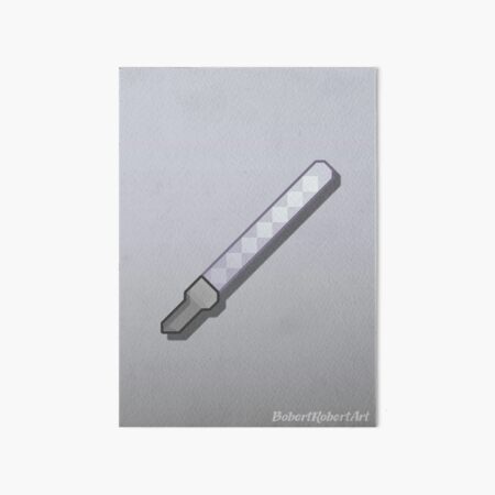 "Terraria White Phaseblade Sword Design" Art Board Print for Sale by ...