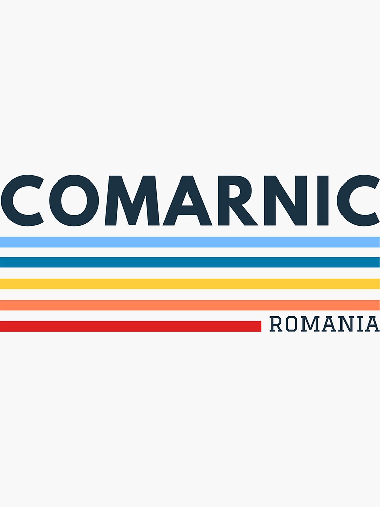 "Comarnic Romania" Sticker for Sale by europelines | Redbubble