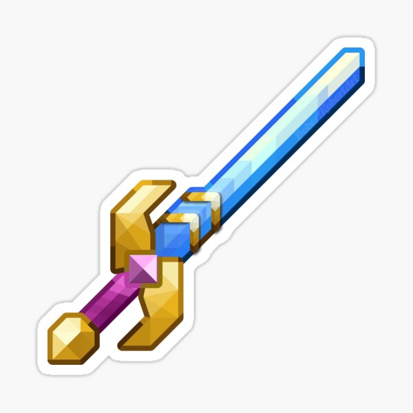 "Terraria Starlight Sword" Sticker for Sale by BobertRobertArt | Redbubble