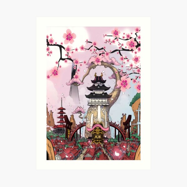 "Wano Kuni Poster Land of Wano" Art Print for Sale by AutumnFly | Redbubble