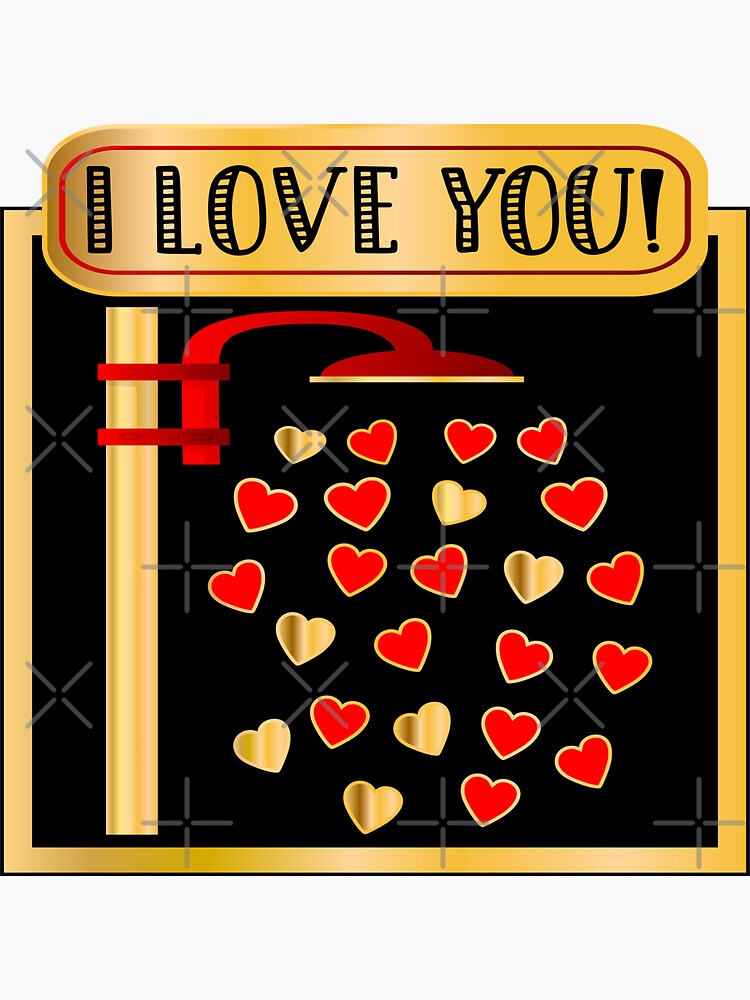 "Ich liebe dich" Sticker for Sale by minimalartstory | Redbubble