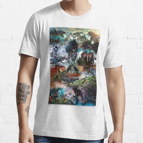 "Ark Survival Evolved Poster " T-shirt for Sale by Alfi-Red | Redbubble ...