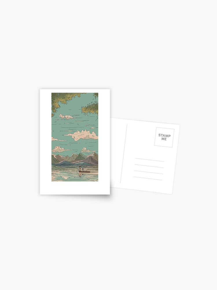 "Beautiful Scenery Aesthetic " Postcard for Sale by rai-gami | Redbubble