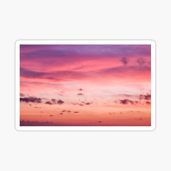 "Amazing Sunset Sky" Sticker by Anastasia-03 | Redbubble