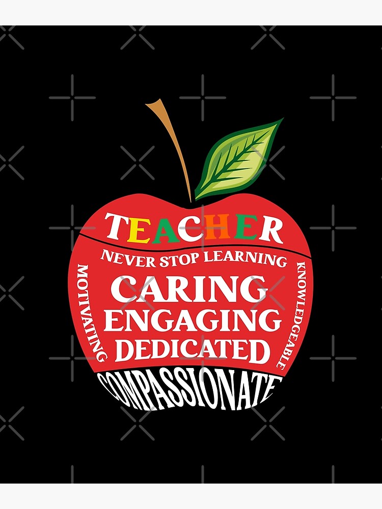 "Funny Apple Teachers Quote Teacher Appreciation Gift Idea For Teachers ...
