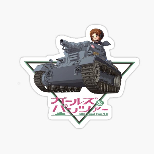 Pegatina «Chibi Tank of Girls und Panzer» de Animeager | Redbubble
