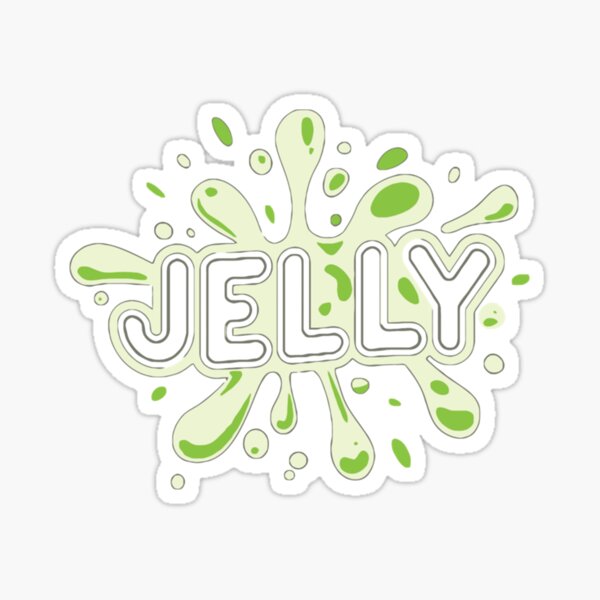 "Splashing Jelly " Sticker by AllSortsMerchs | Redbubble
