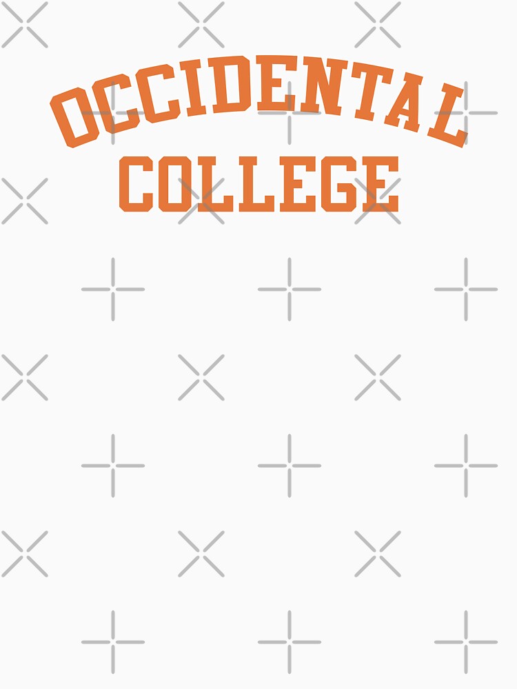 "Occidental College" T-shirt for Sale by MiloAndOtis | Redbubble ...
