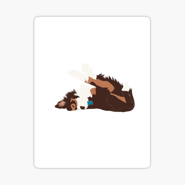 "Aussie pup" Sticker by justbrittaylor | Redbubble